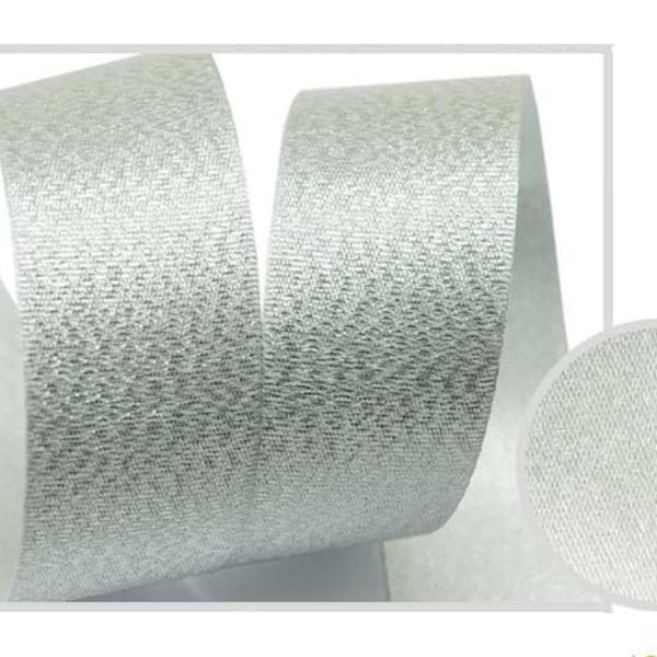 Silver Satin Ribbon - Etsy