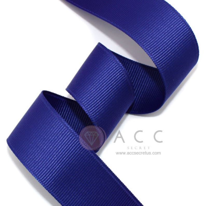 5yards Royal Blue Solid Grosgrain Ribbon 5mm2/8'' | Etsy