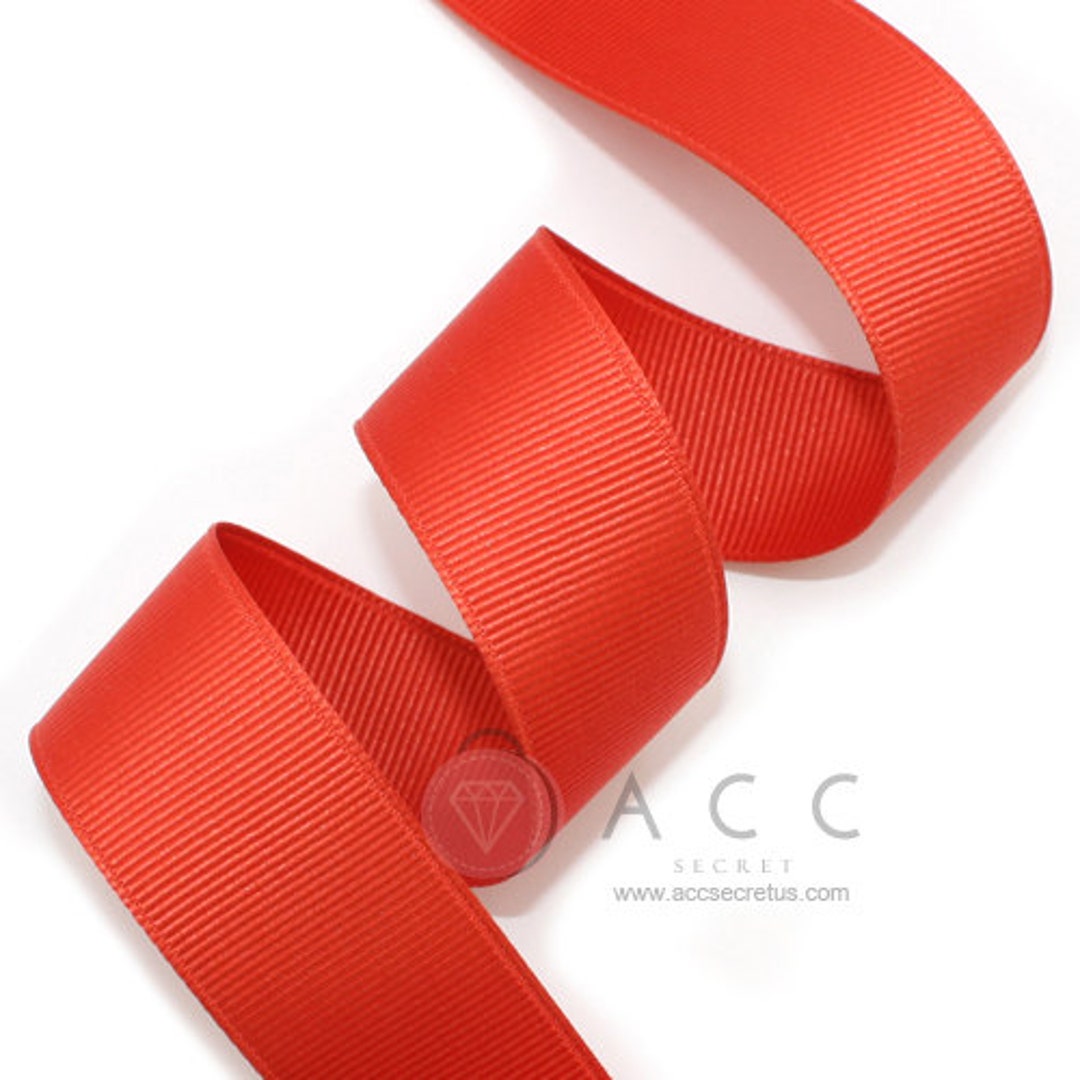 5yards Brick Red Solid Grosgrain Ribbon 5mm2/8'' - Etsy