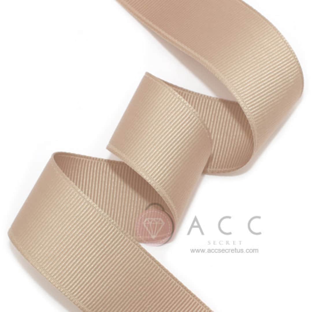 5Yards Mocha Solid Grosgrain Ribbon - 5mm(2/8''), 10mm(3/8''), 15mm(5/8 ...