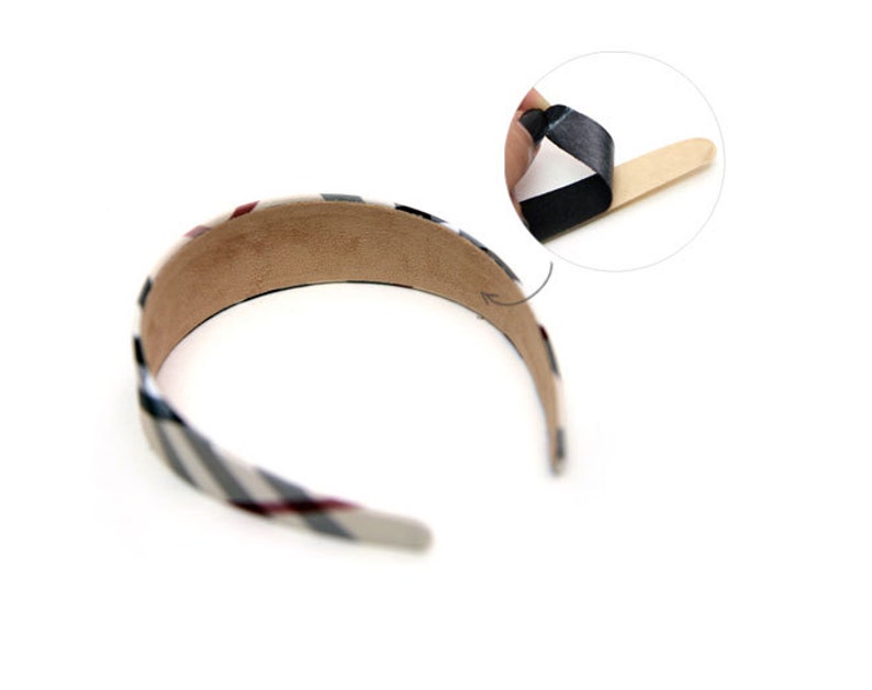 5pieces-suede Headband Finished Sticker for Professional Finished-7mm(2 ...