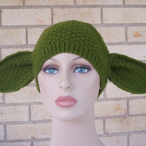 PDF Pattern Only - Knitting Grogu/yoda/dobby Hat Pattern - Baby, Child ...