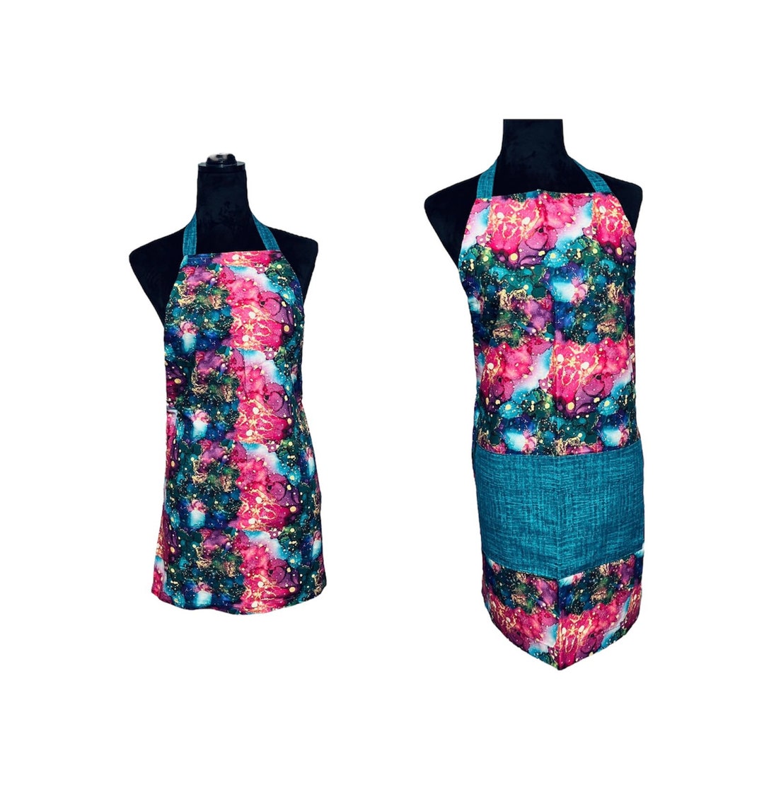 Kids and Adult Pink Marble Ramsay Apron - Etsy