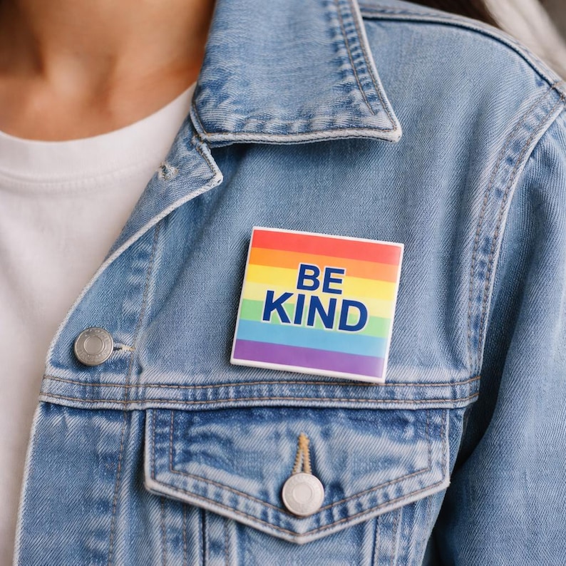 2x2 Inch Square Pinback Buttons: Personalized Photo Button | Text and ...