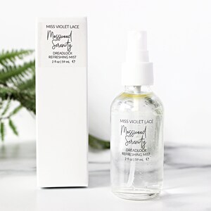 Dreadlock Spray Earthy Hair Mist, Deodorizing Cleansing Herbal Spray ...