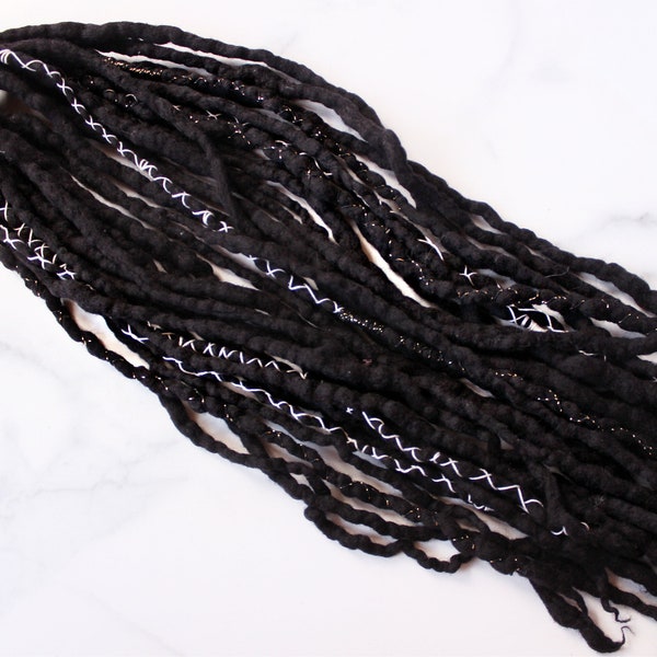 Wool Dreadlock Extensions - Etsy