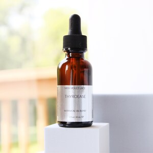 Thyroease Botanical Oil Body Wellness Essential Oil Blend Natural, Vegan Cruelty Free - Etsy