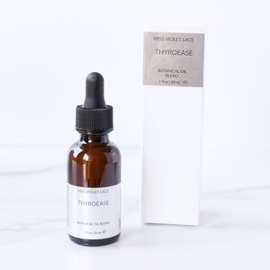 Thyroease Botanical Oil Body Wellness Essential Oil Blend Natural, Vegan Cruelty Free - Etsy