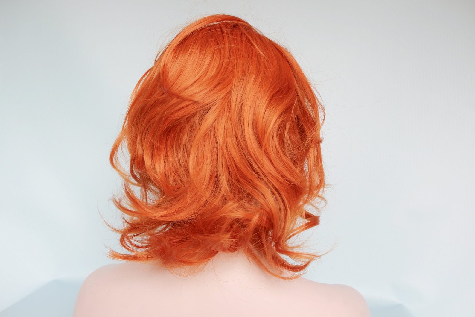 Short Orange Wig Ginger Orange Wig Curly Orange Wig With - Etsy