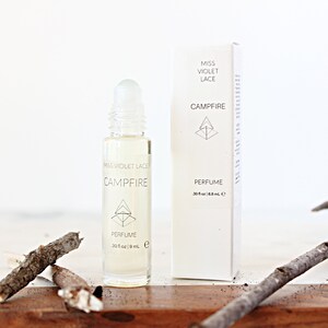Campfire Perfume, Smoke, Burnt Wood and Autumn Air, 100% Natural and ...