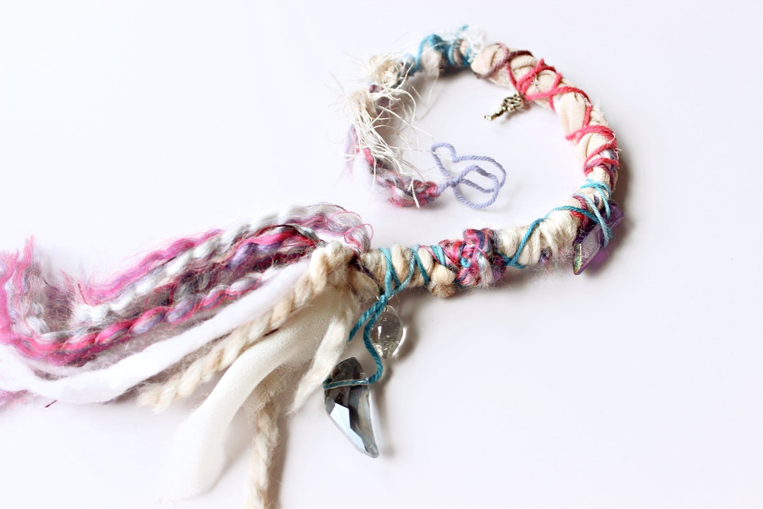 Boho Hair Wrap - Dreadlock Extension - Single Ended SE Boho Festival ...
