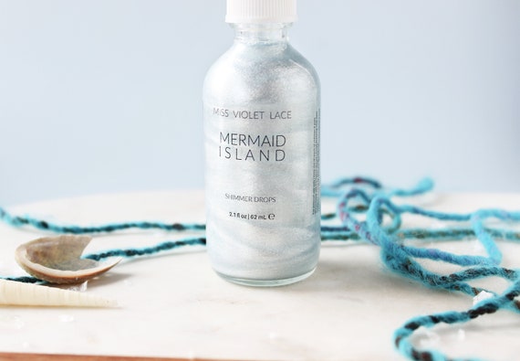 Mermaid Shimmer Drops Light Body Shimmer Natural Vegan - Etsy