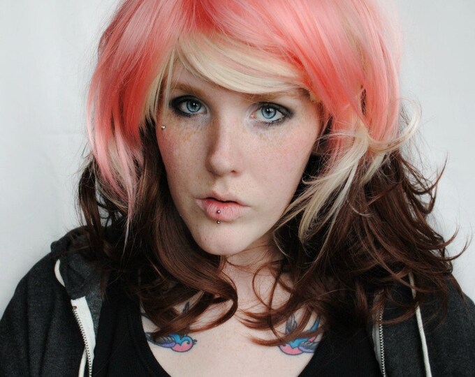 BANANA SPLIT Wig // Limited Edition Neapolitan // Pink - Etsy