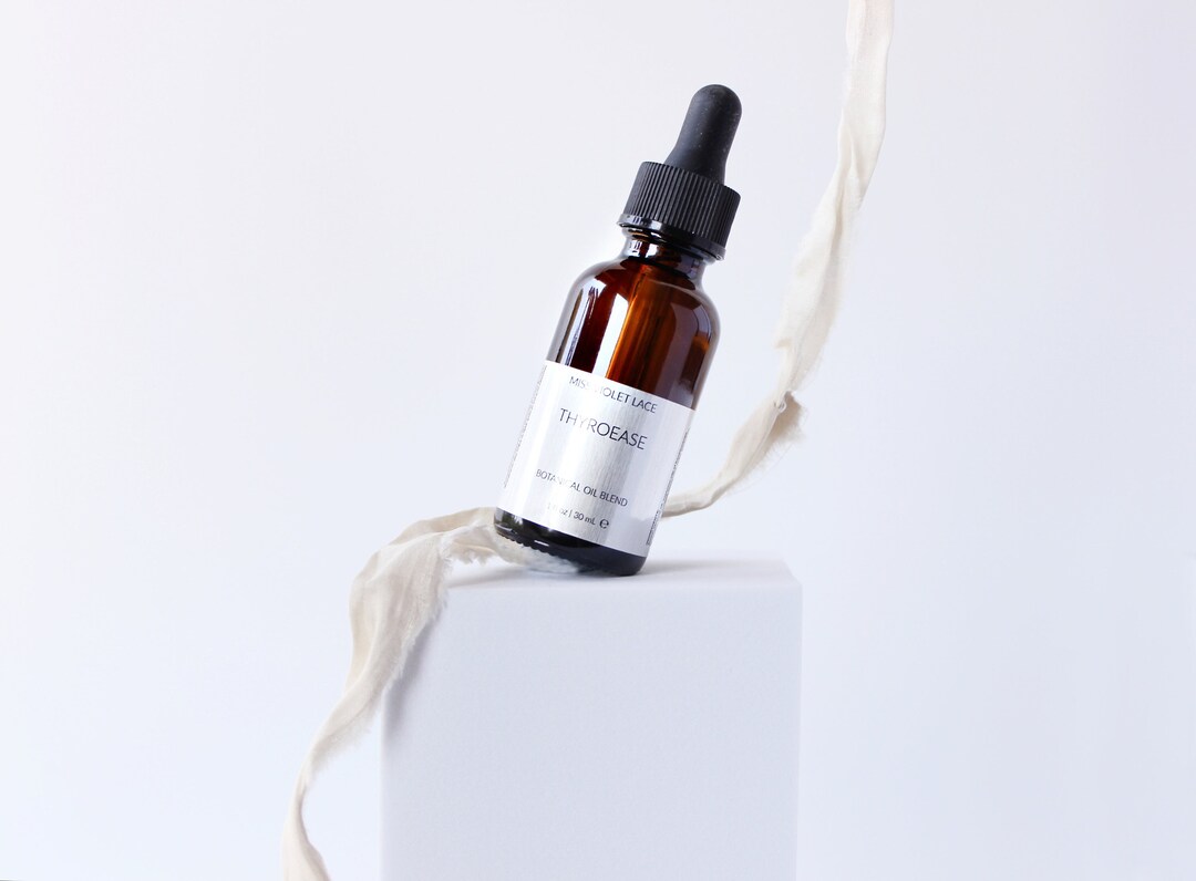Thyroease Botanical Oil Body Wellness Essential Oil Blend Natural, Vegan Cruelty Free - Etsy