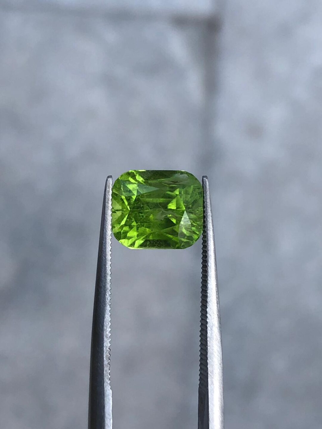 2.80 Ct Natural Green Color Peridot Dimension 7.70×6.70×6.50× Mm From ...
