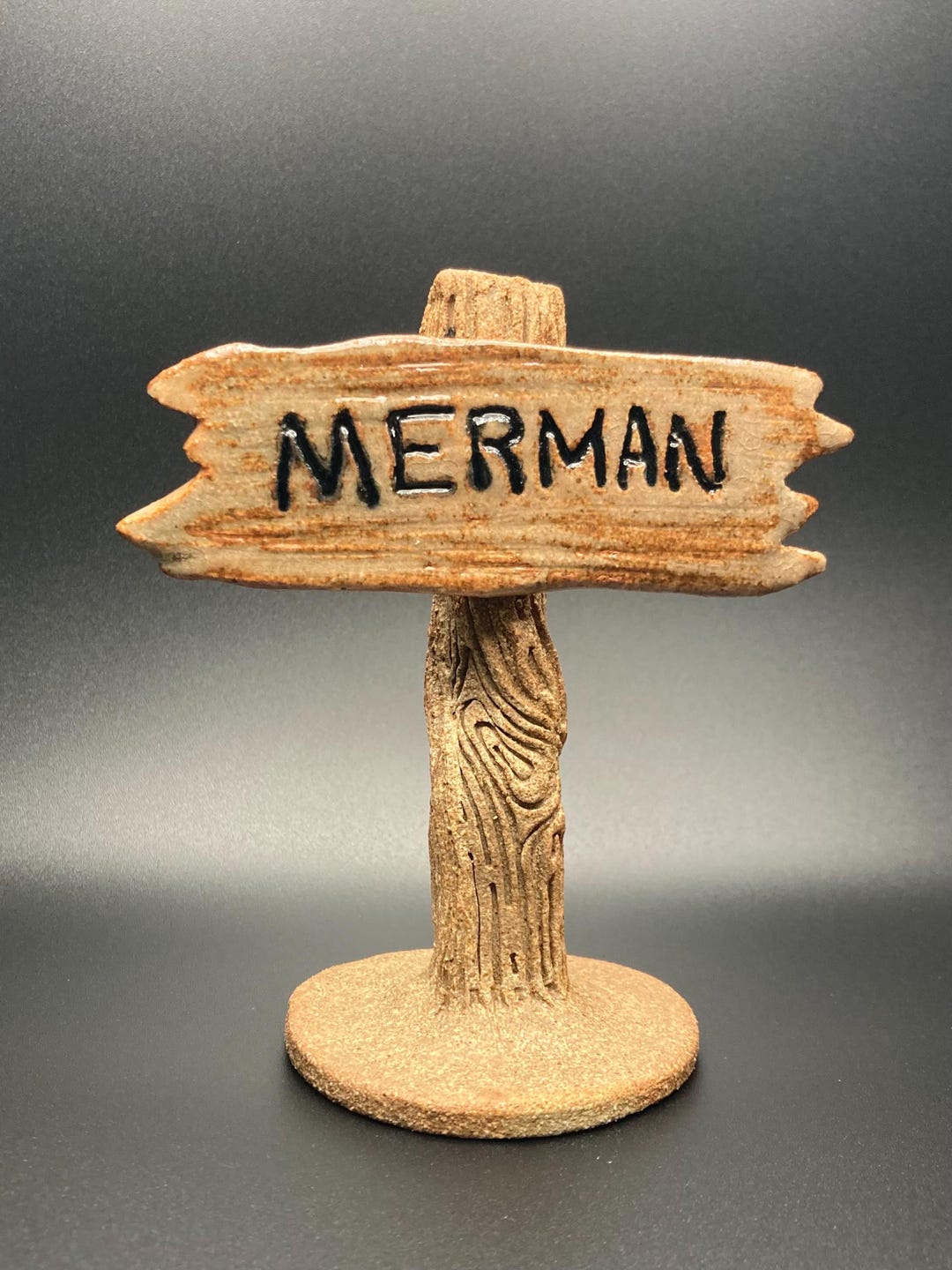 Merman, Ceramic Fish Tank Sign - Etsy