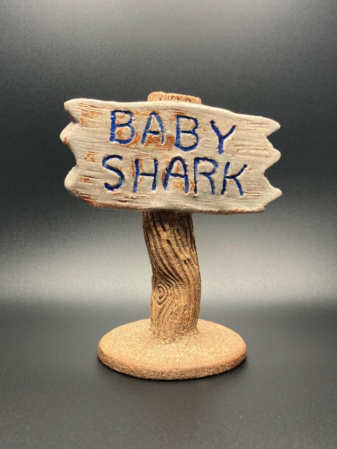 Baby Shark, Ceramic Fish Tank Sign - Etsy