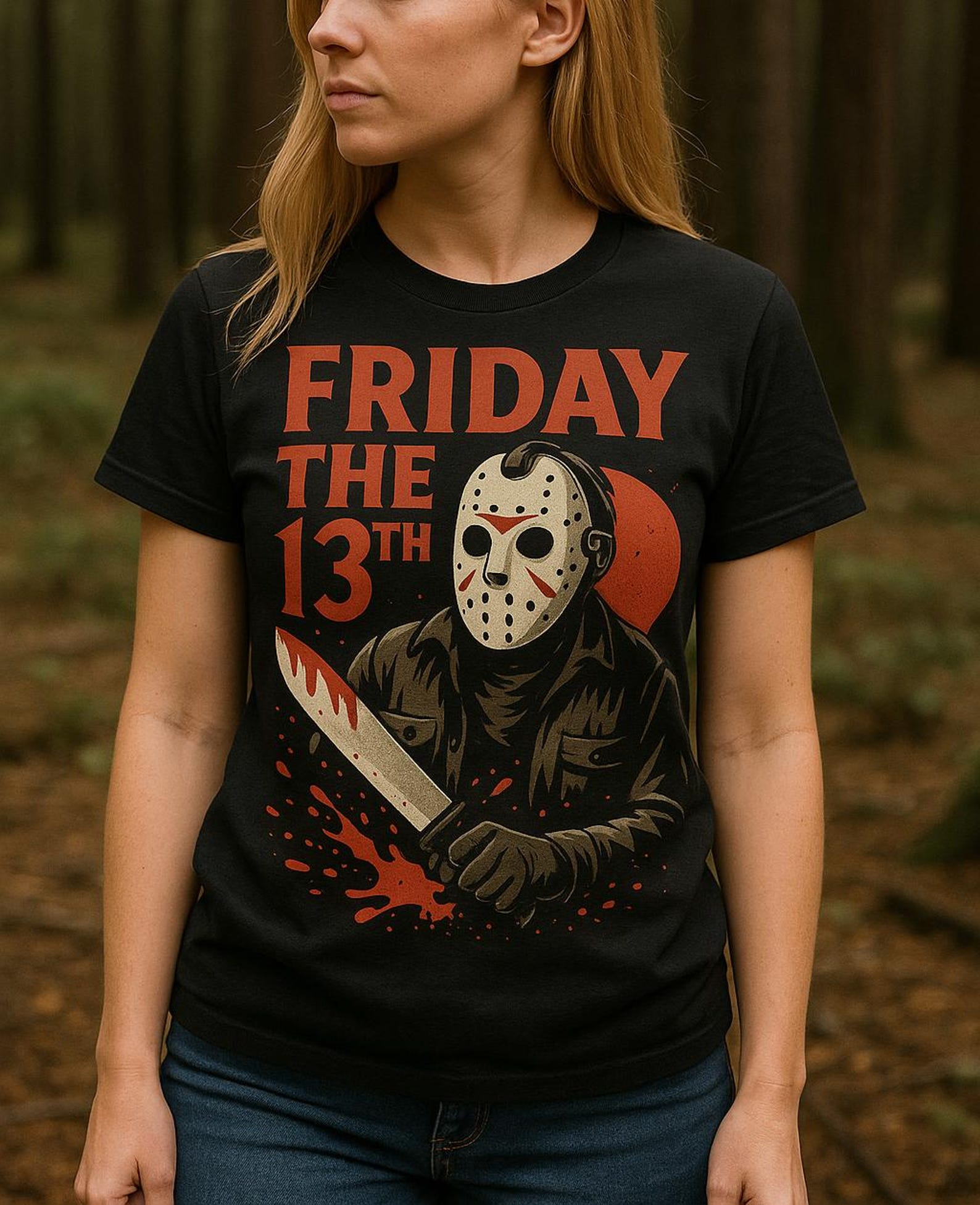 Vintage Friday the 13th T-shirt Design - PNG File - Jason Voorhees - Etsy