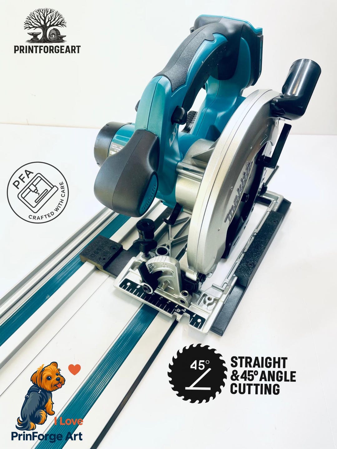 Makita Circular Saw Guide Rail Adapter: DSS610 DSS611 Compatible. - Etsy