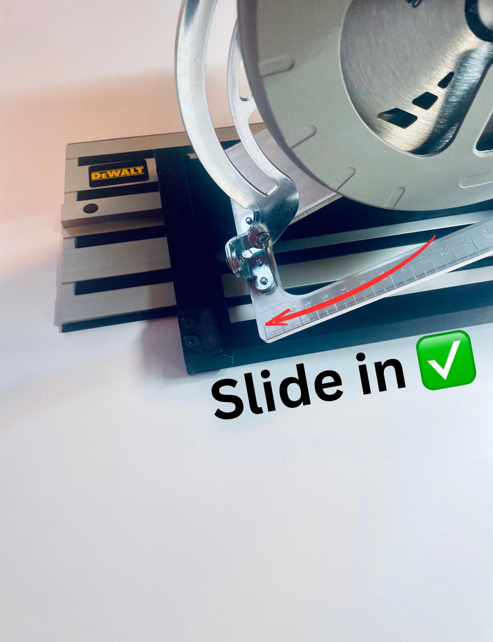 Dewalt Circular Saw Guide Rail Adapter: 3D Printed PETG - Etsy