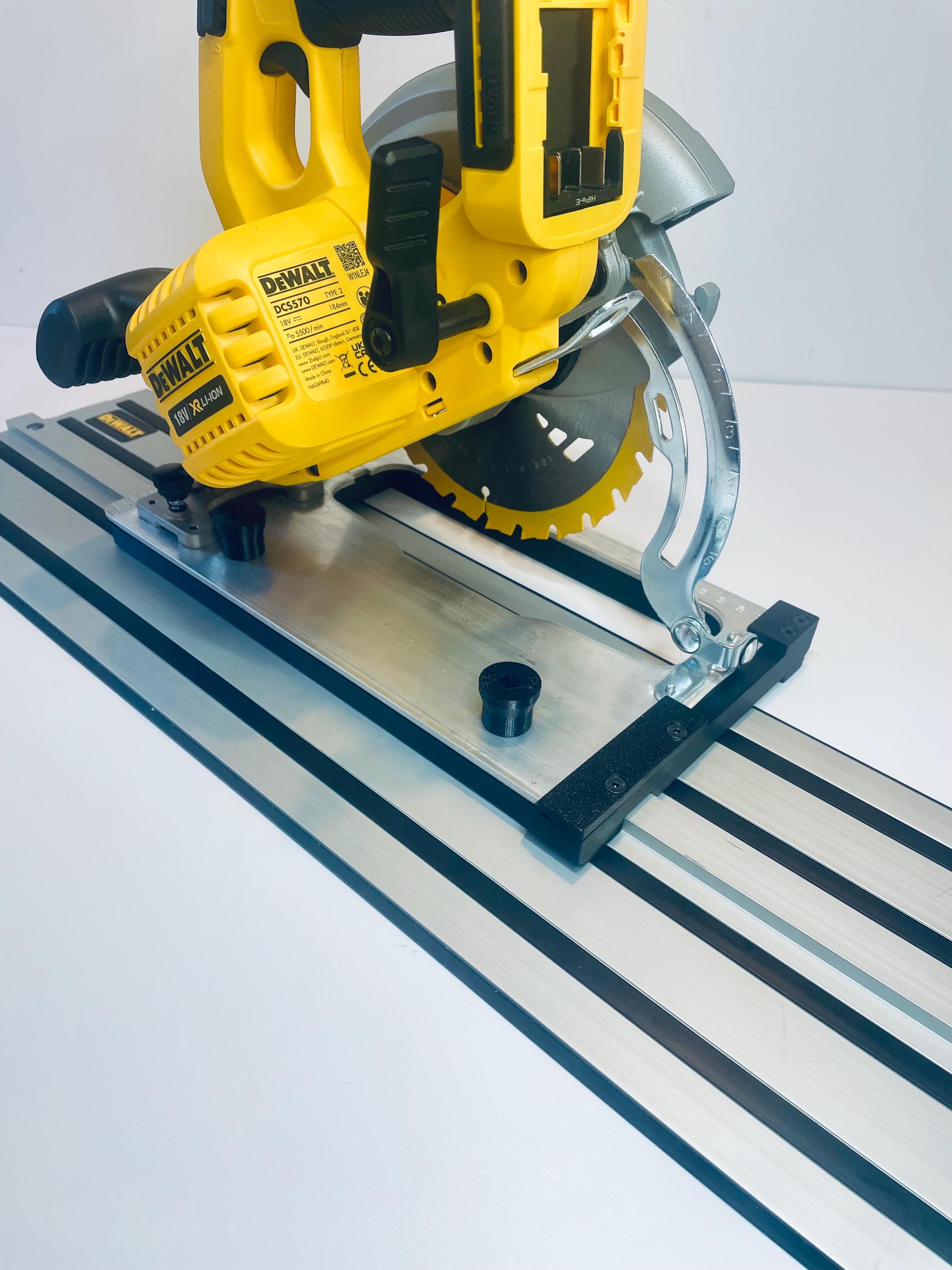 Dewalt Circular Saw Guide Rail Adapter: Precise Cuts, DCS570 DWE575 ...