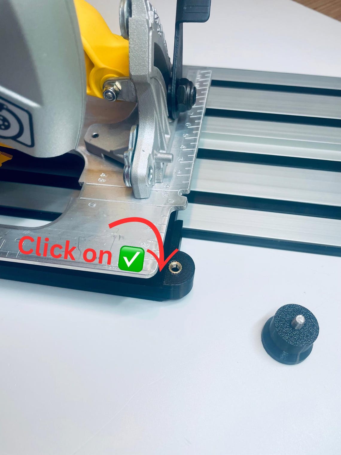 Dewalt Circular Saw Guide Rail Adapter: 3D Printed PETG - Etsy