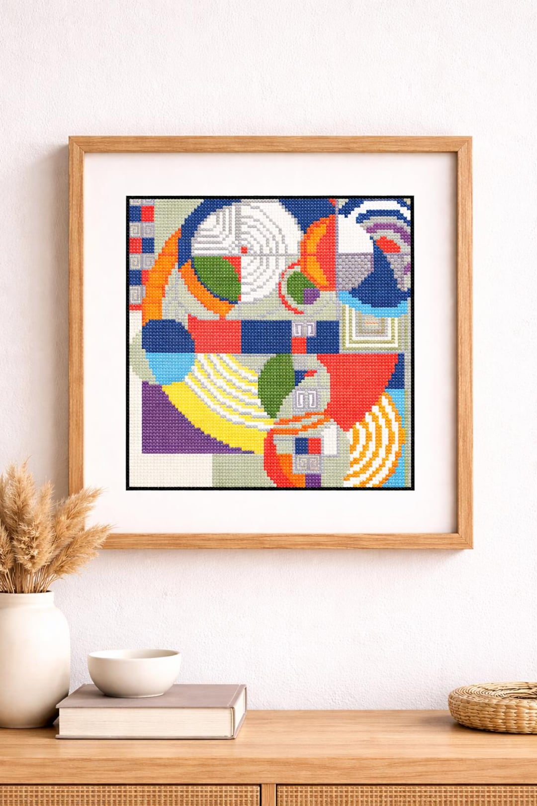Frank Lloyd Wright Cross Stitch Pattern (22), Modernistic Collection ...