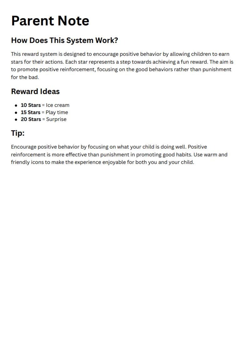 ADHD Kids Routine & Reward Chart Bundle – Printable Daily Planner ...