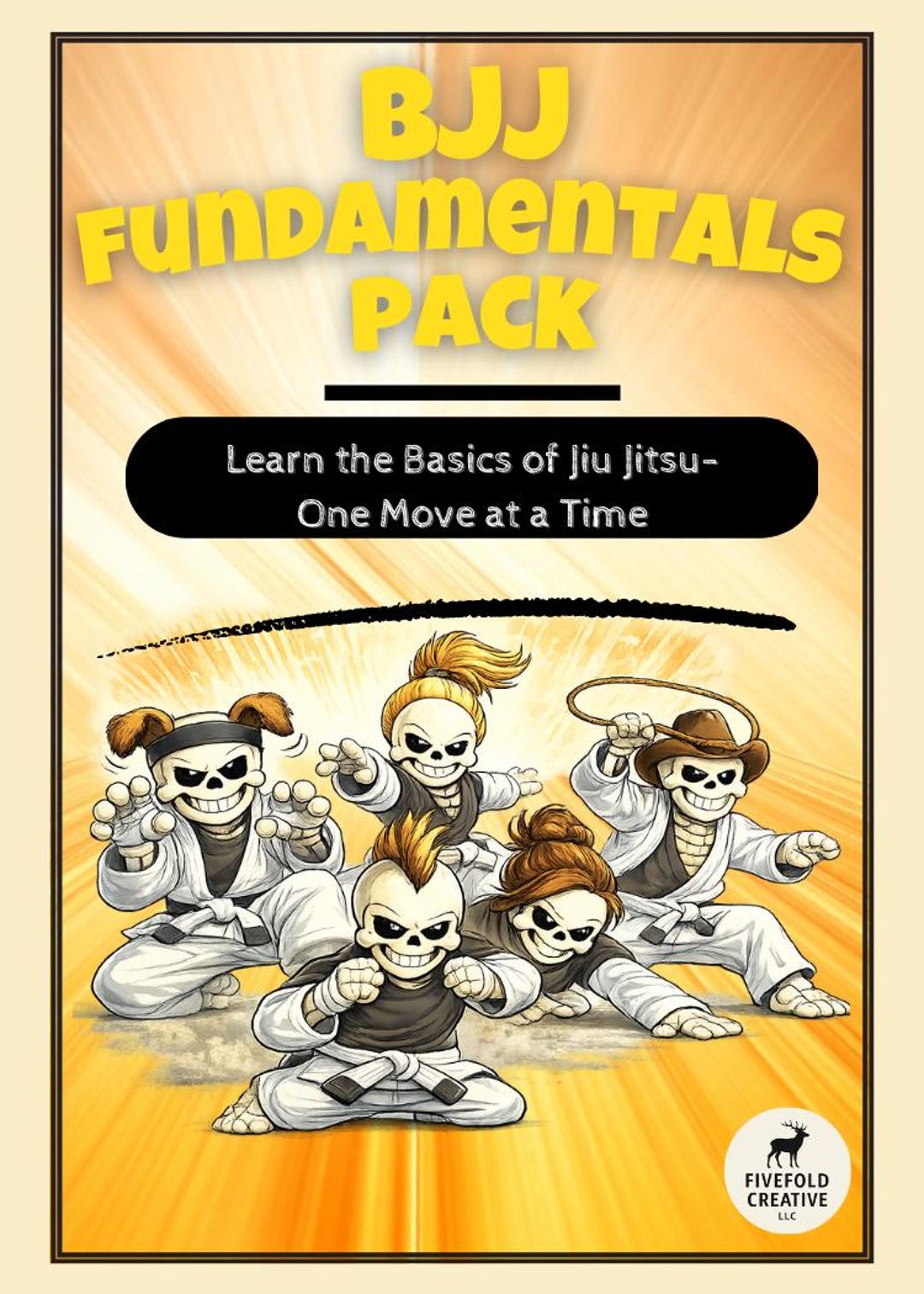 BJJ Fundamentals Pack – Printable Jiu Jitsu Cards for Kids | Beginner ...