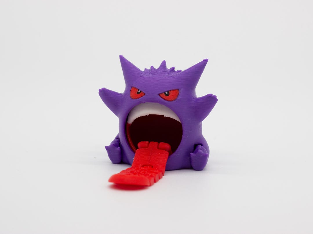 Flexi Gengar | Fidget Toy | Desk Toy | Gift - Etsy