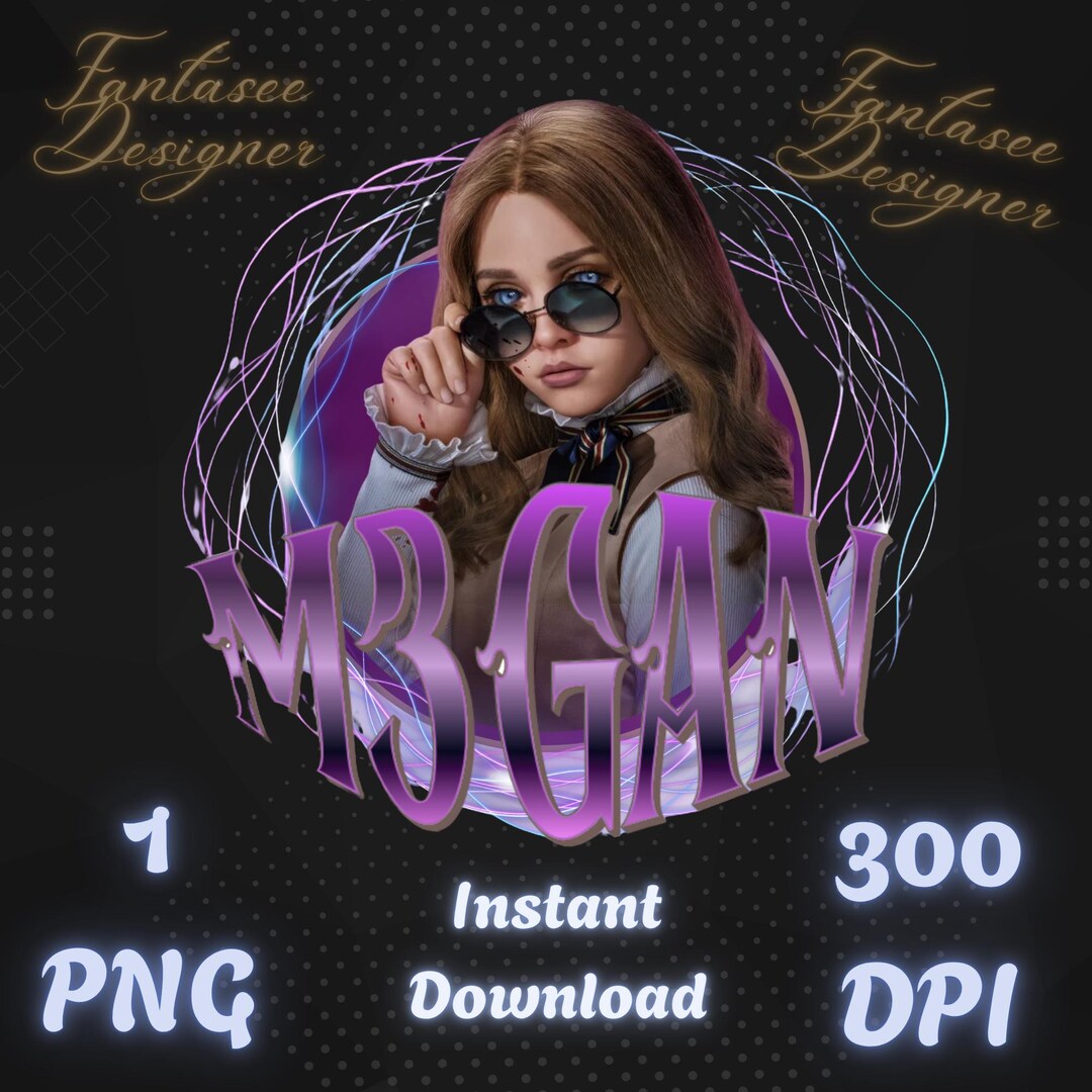 M3gan PNG, M3gan 2.0 Movie PNG, M3gan T-shirt, Horror, M3gan 2025, High ...