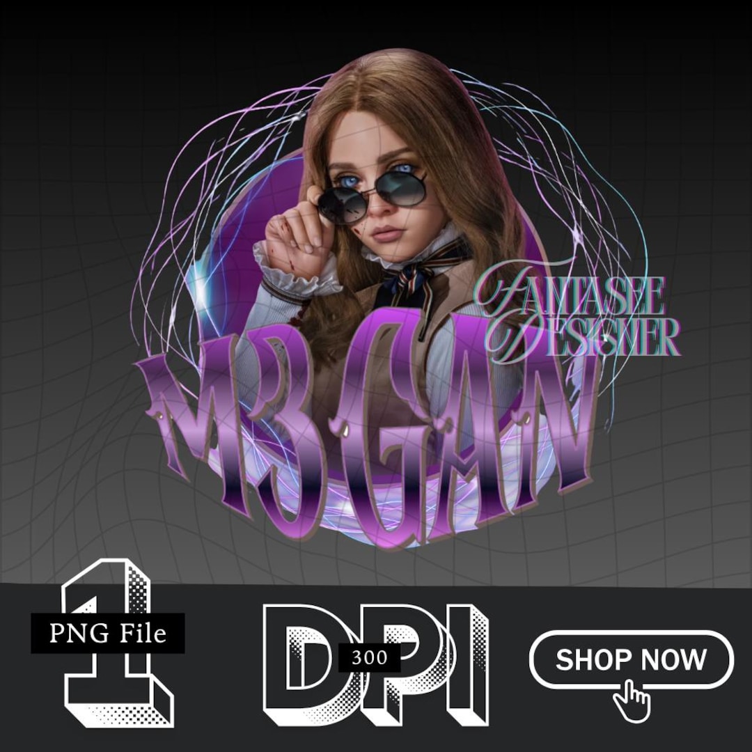 M3gan 2.0 Movie PNG, Horror T-shirt Design (instant Download) - Etsy
