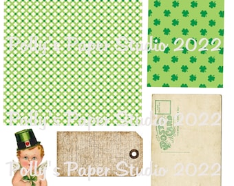 Dollar Download Vintage New Years Collage Digital Images Printable ...