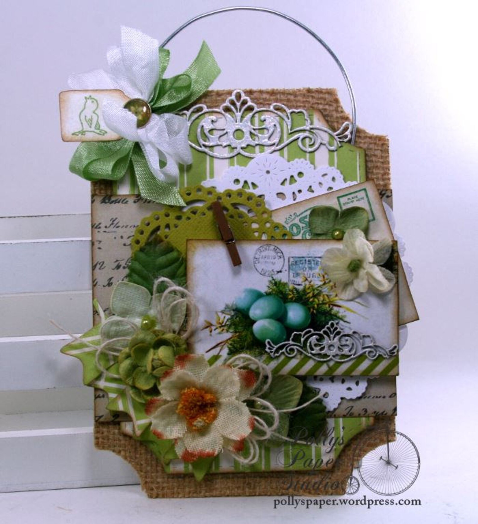 Post Card Nests Collage Digital Images Printable Download File - Etsy