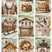 Boho Baking Images Collage Digital Images Printable Download File 9 ...
