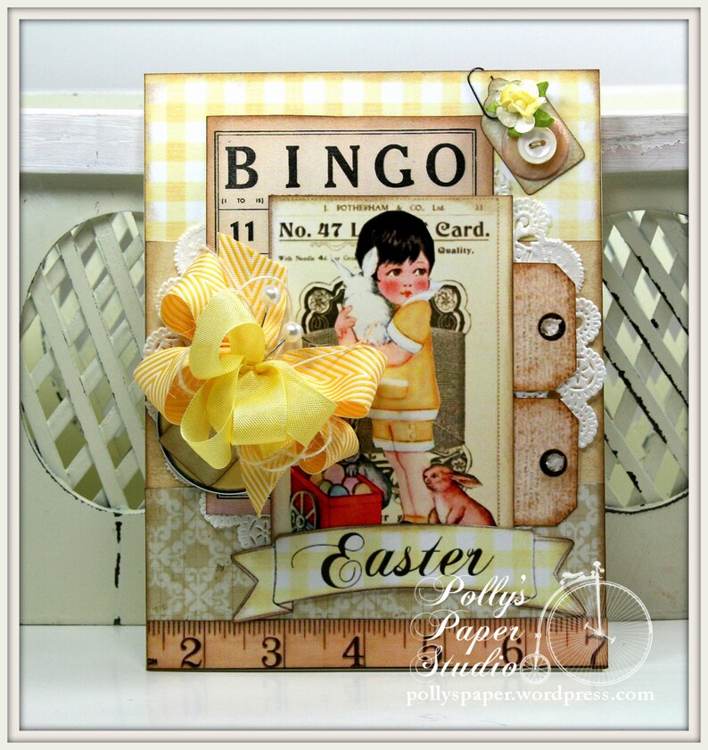 Easter Kids Button Cards Digital Images printable download | Etsy