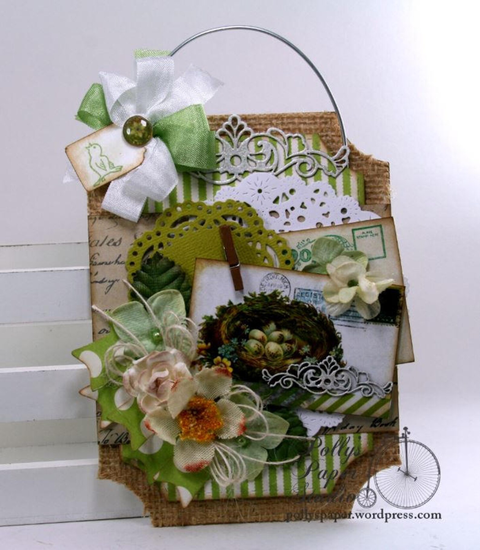 Post Card Nests Collage Digital Images Printable Download File - Etsy