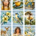 Spring in the Air Images Collage Digital Images Printable Download File ...