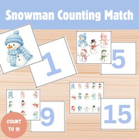 Winter Themed Flashcards, Christmas Vocabulary, Preschool, Kindergarten ...