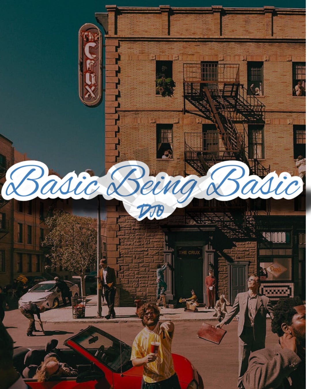 Djo Basic Being Basic Sticker - Etsy