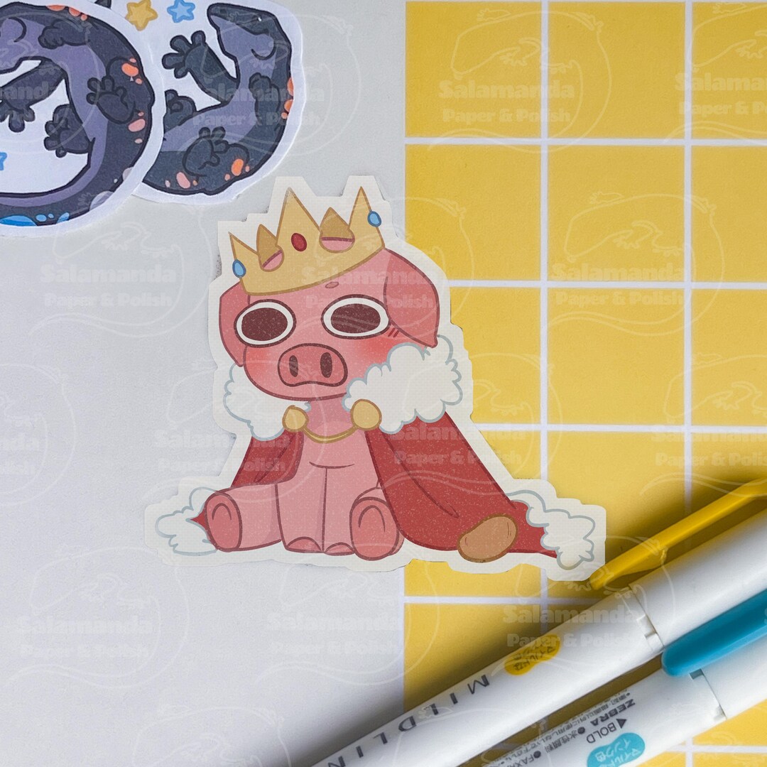 Technoblade Sticker Glossy - Etsy