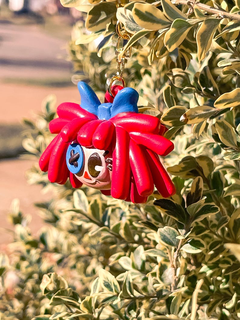 Ragatha Amazing Digital Circus Handpainted Keychain - Etsy