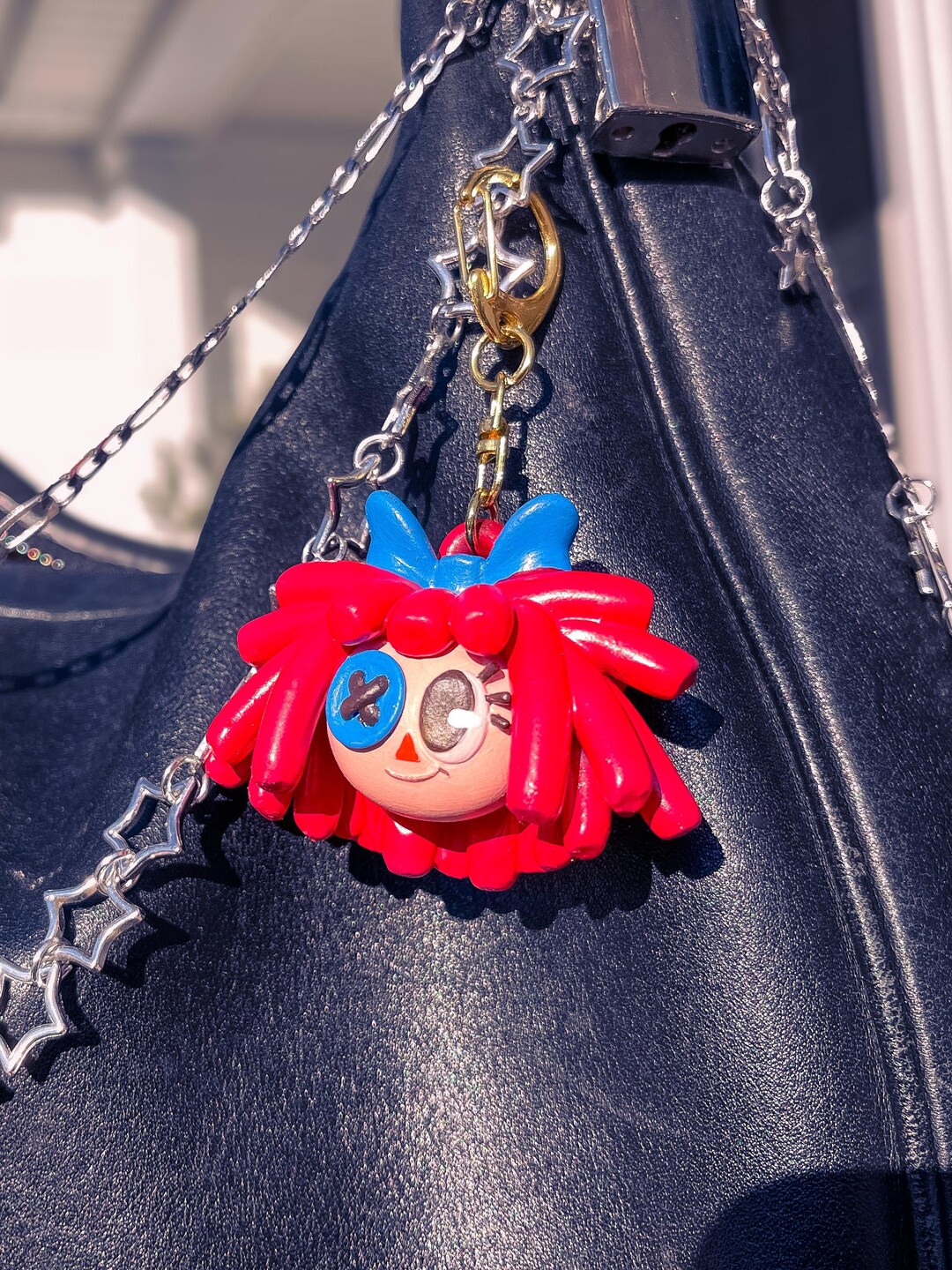 Ragatha Amazing Digital Circus Handpainted Keychain - Etsy