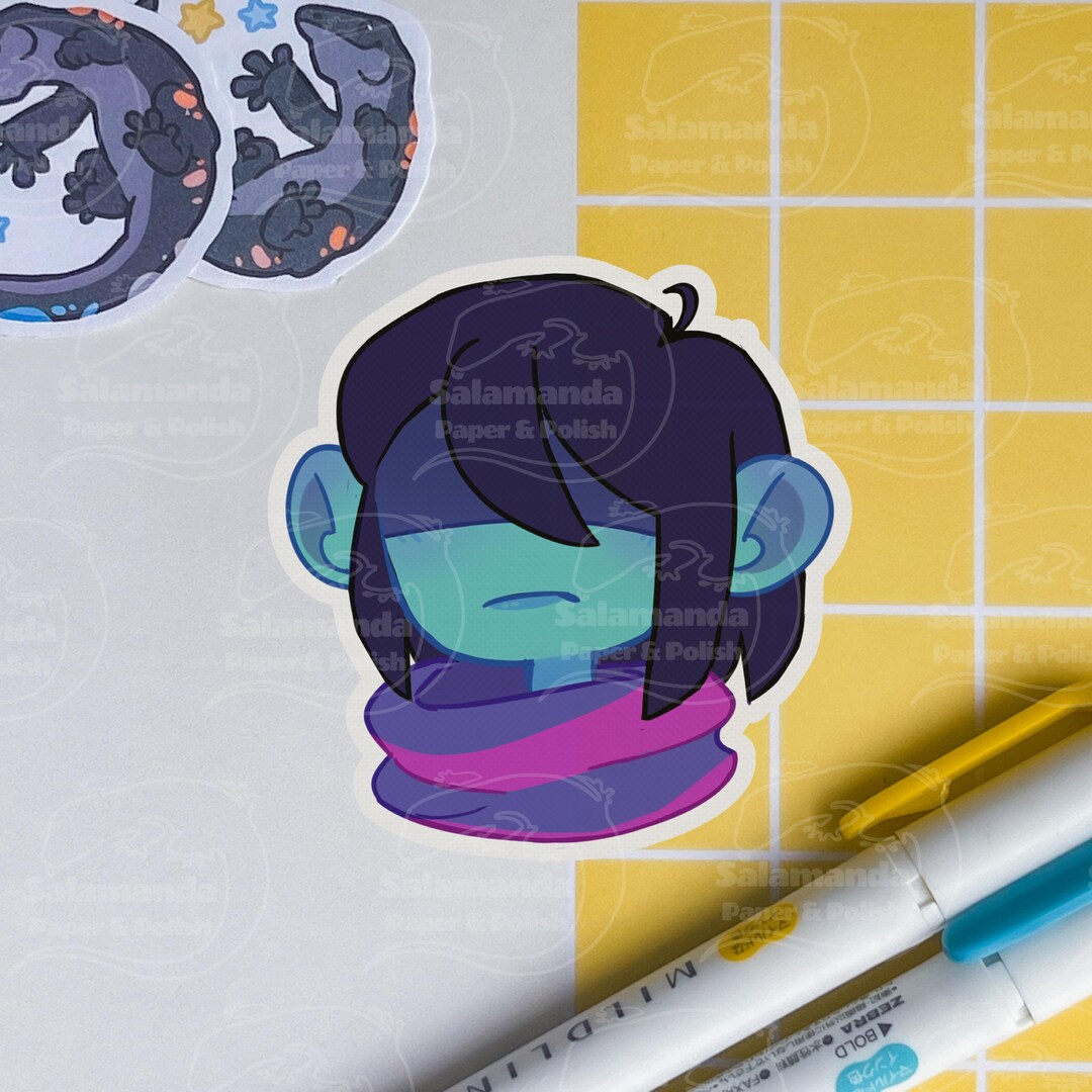 Kris / Kara Deltarune Sticker - Etsy