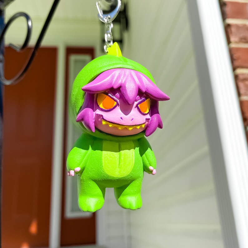 Susie Deltarune Handpainted Keychain - Etsy