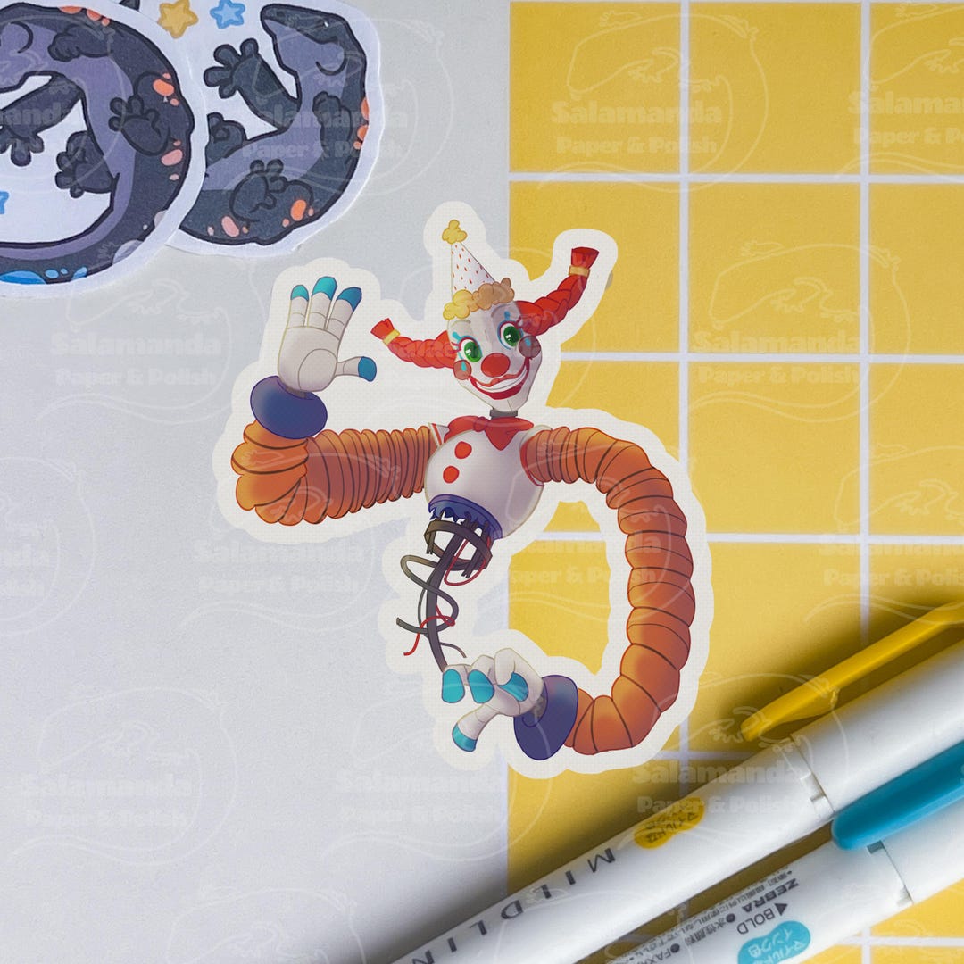 Jackie Secret of the Mimic FNAF Sticker - Etsy