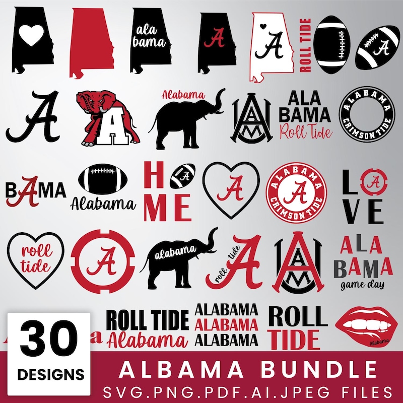Alabama Decal - Etsy