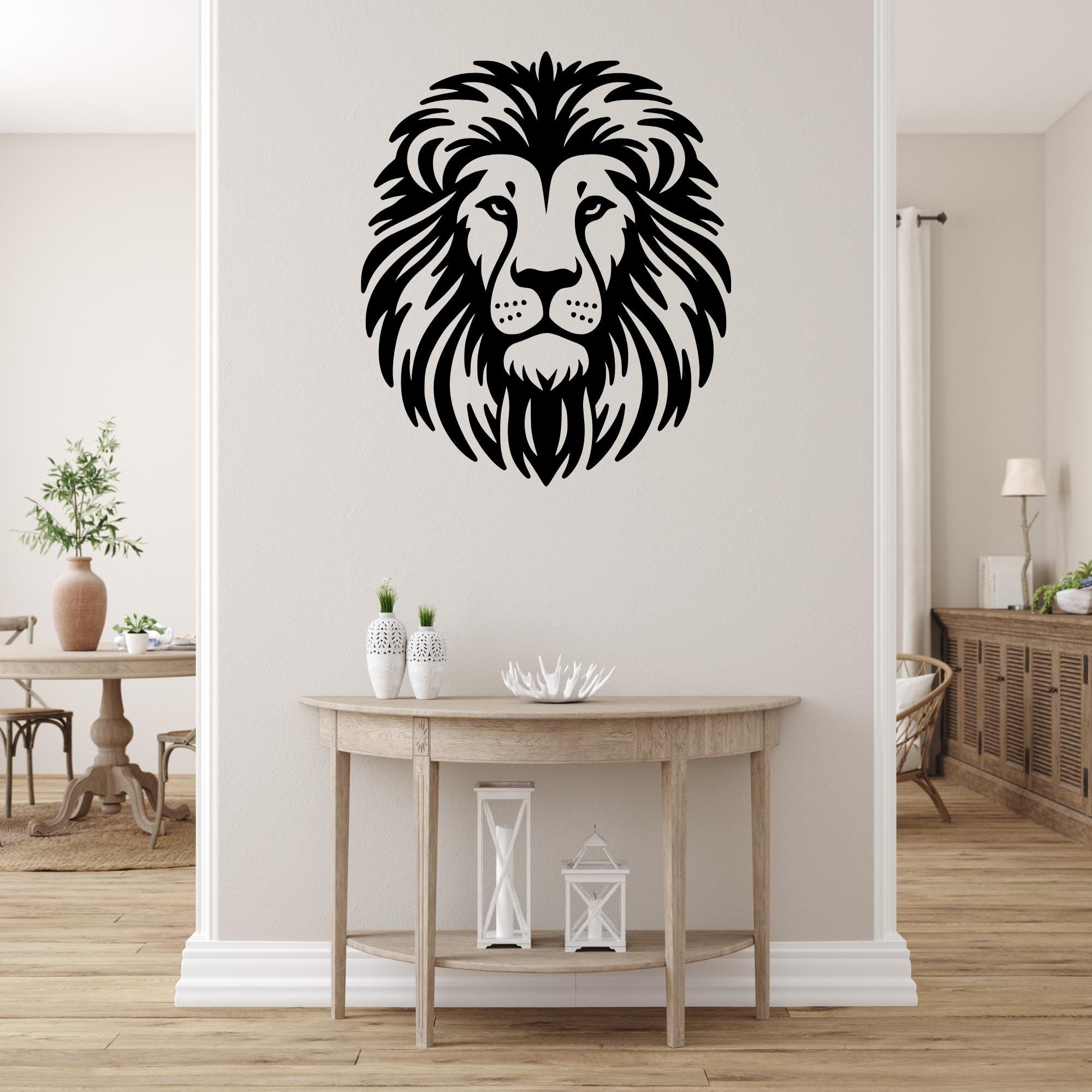 Lion SVG Bundle, Roaring Lion Clipart, Lion Head SVG, Lion Silhouette ...