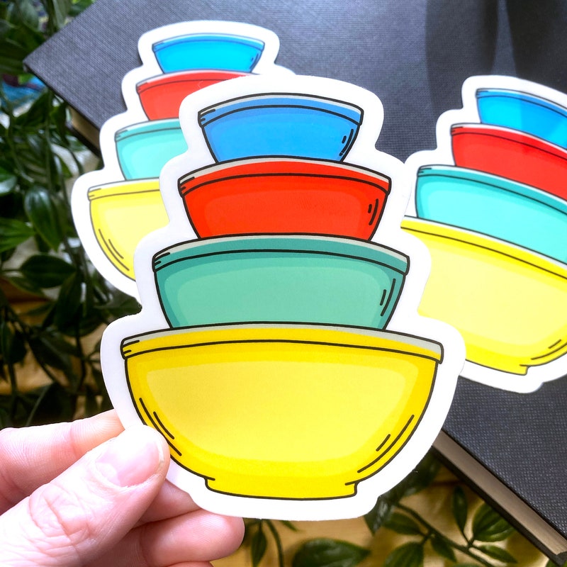 Stickers for Mixing Bowls - Etsy