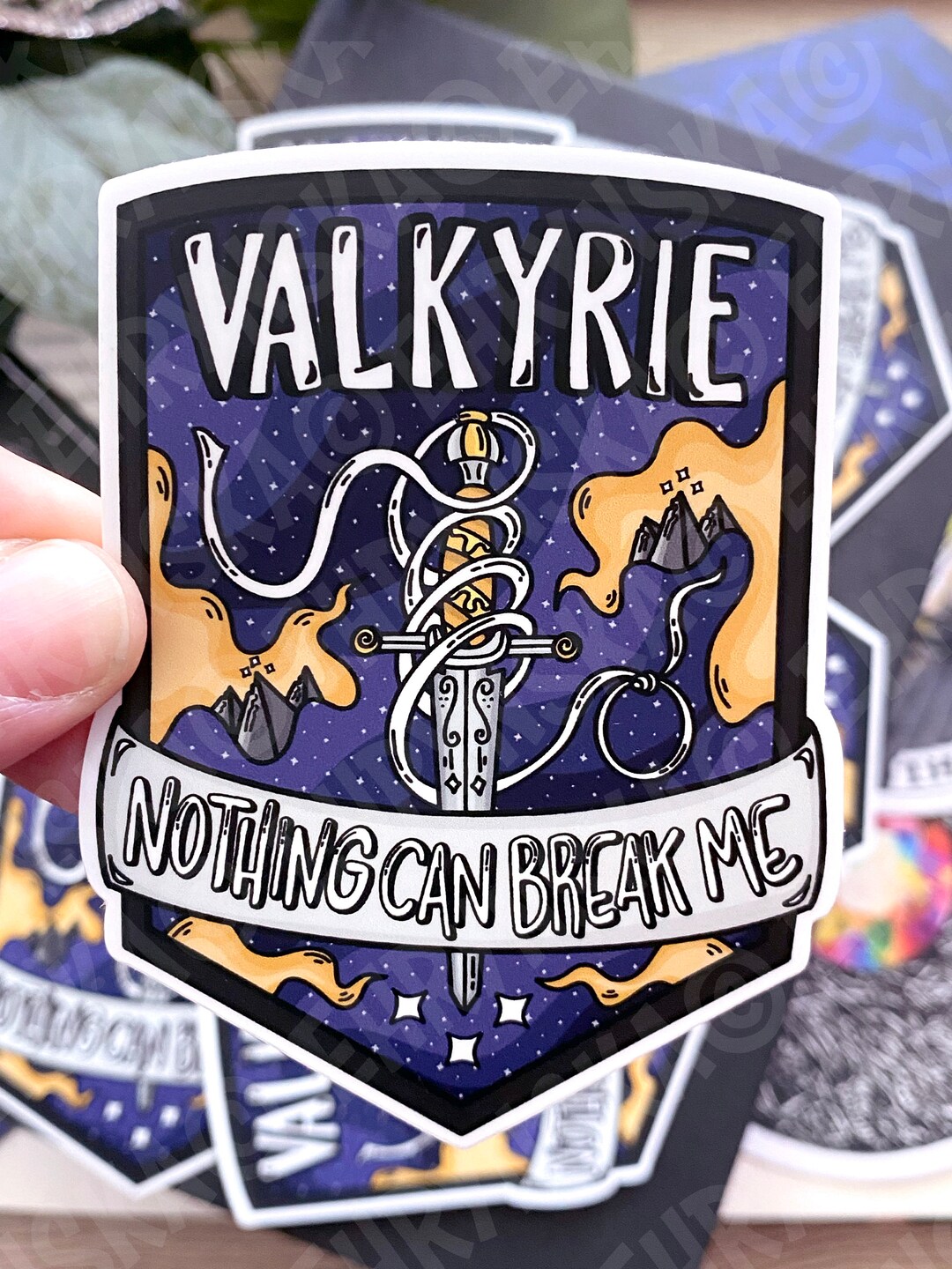 Officially Licensed Sarah J Maas ACOTAR Valkyrie Nothing Can Break Me ...